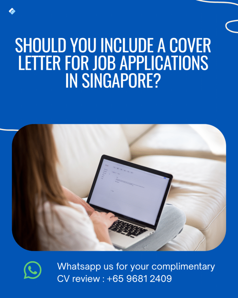 Should You Include a Cover Letter for Job Applications in Singapore ...